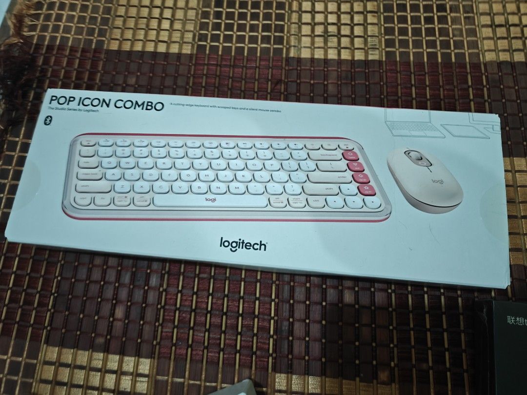 Logitech pop icon combo red, Computers & Tech, Parts & Accessories ...
