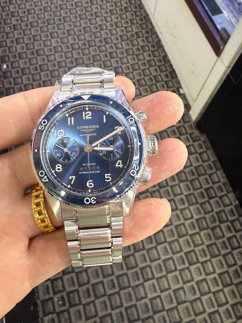 LONGINES SPIRIT FLYBACK SWISS MADE AUTOMATIC CHRONOGRAPH L3.812.4 ...