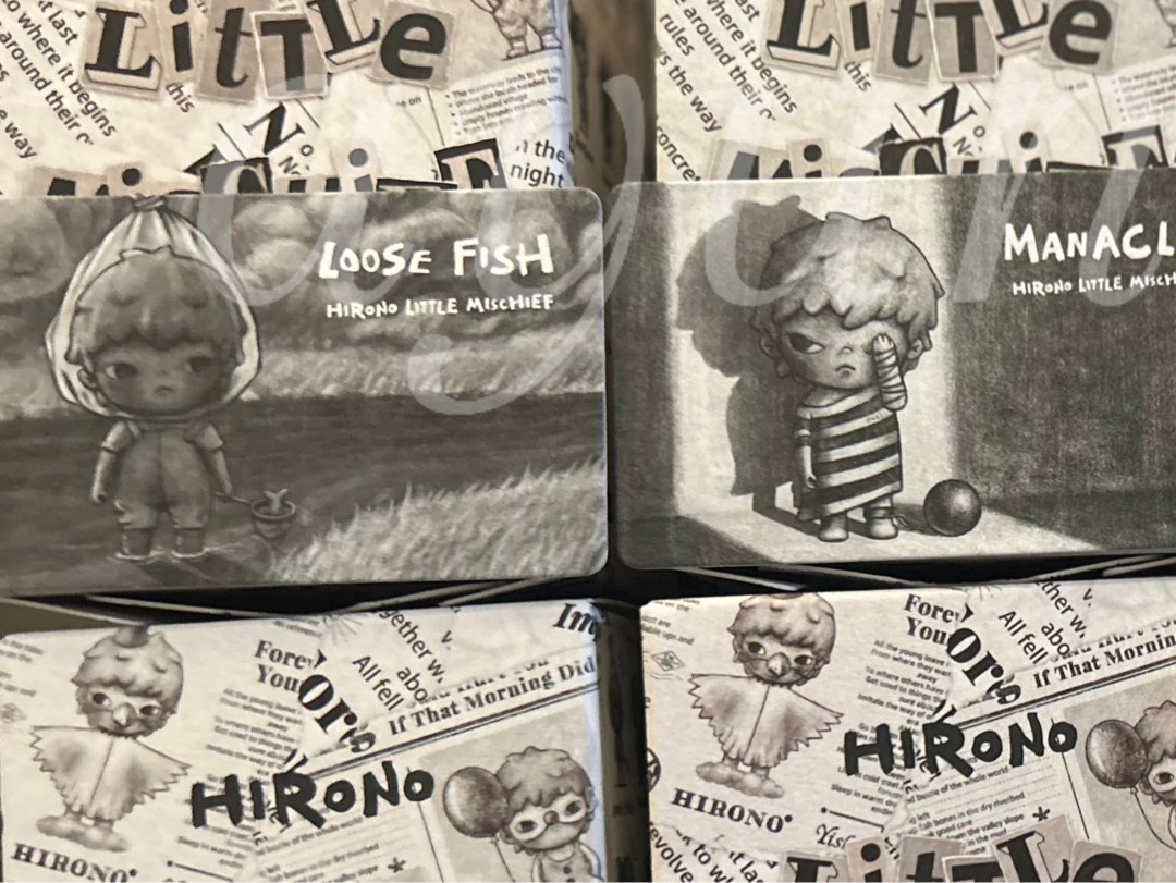 LOOSE FISH HIRONO LITTLE MISCHIEF SERIES, Hobbies & Toys, Toys & Games ...