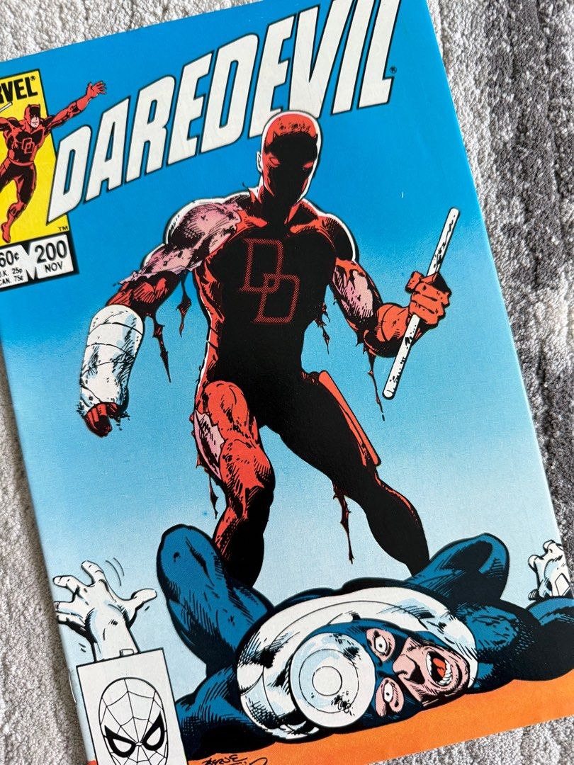Marvel comics / Daredevil #200 1983, Byrne/Austin cover art, Bullseye ...