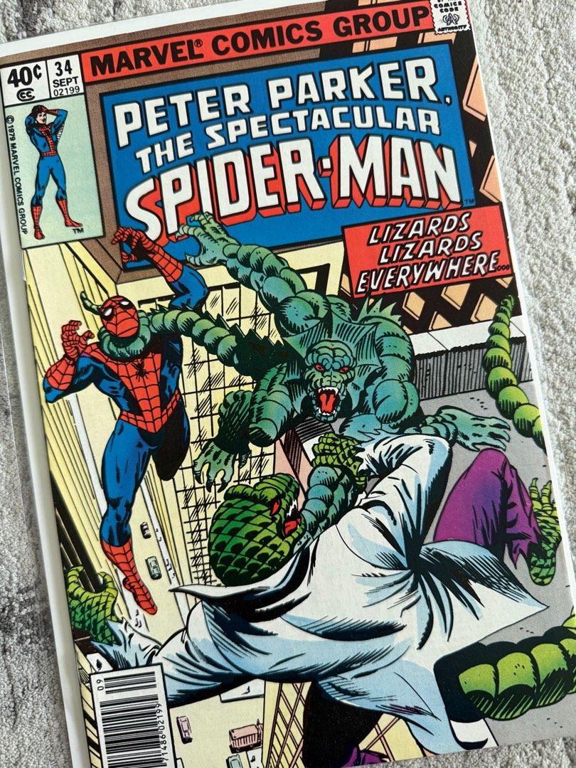 Marvel comics / PETER PARKER THE SPECTACULAR SPIDER-MAN # 34 MARVEL ...