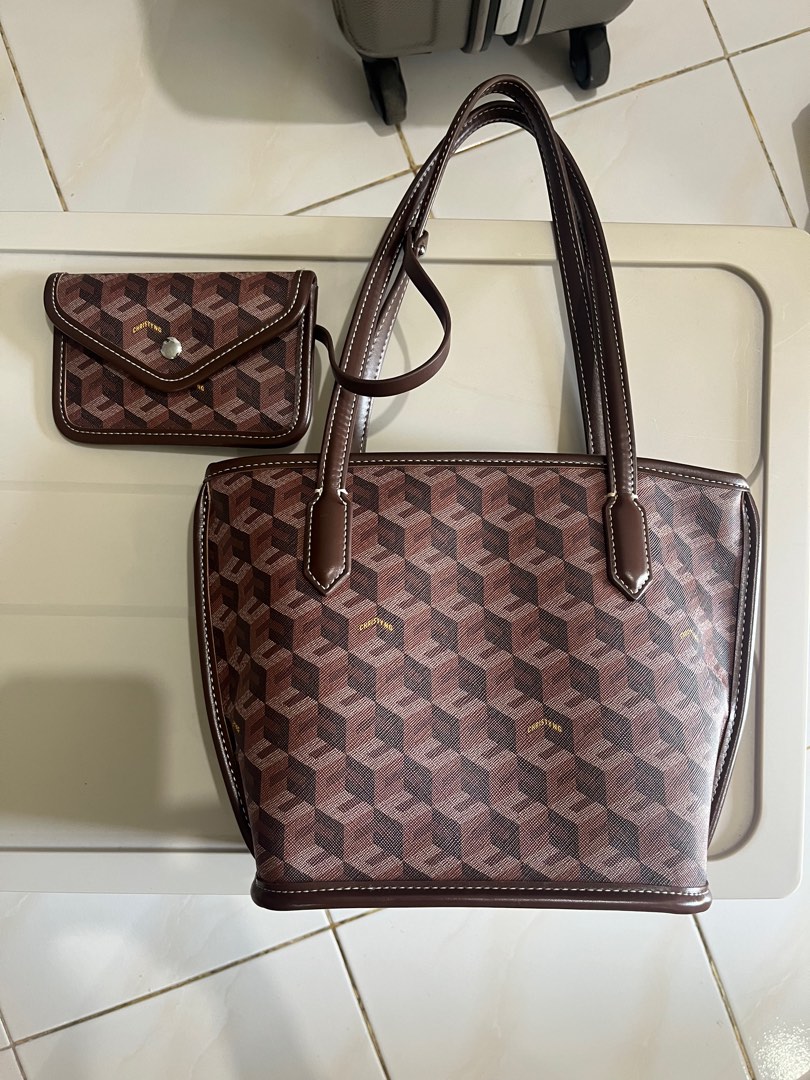 Mini Russo Christy NG brown, Fesyen Wanita, Tas & Dompet di Carousell