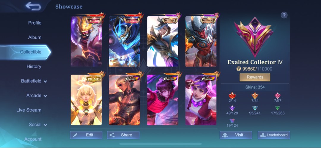 Mobile Legends Account|ML ACC|MLBB ACC (Check desc pls), Video Gaming ...