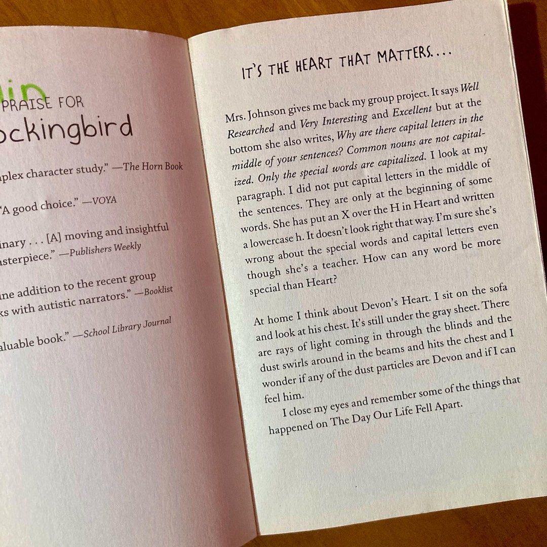 Mockingbird by Kathryn Erskine (National Book Award Winner / Teen ...