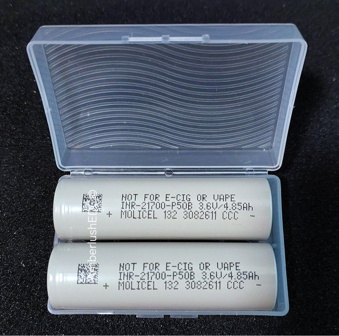 Molicel P50B 21700 5000mAh 35A 60AHigh Drain 3.6V Li-ion Rechargeable ...