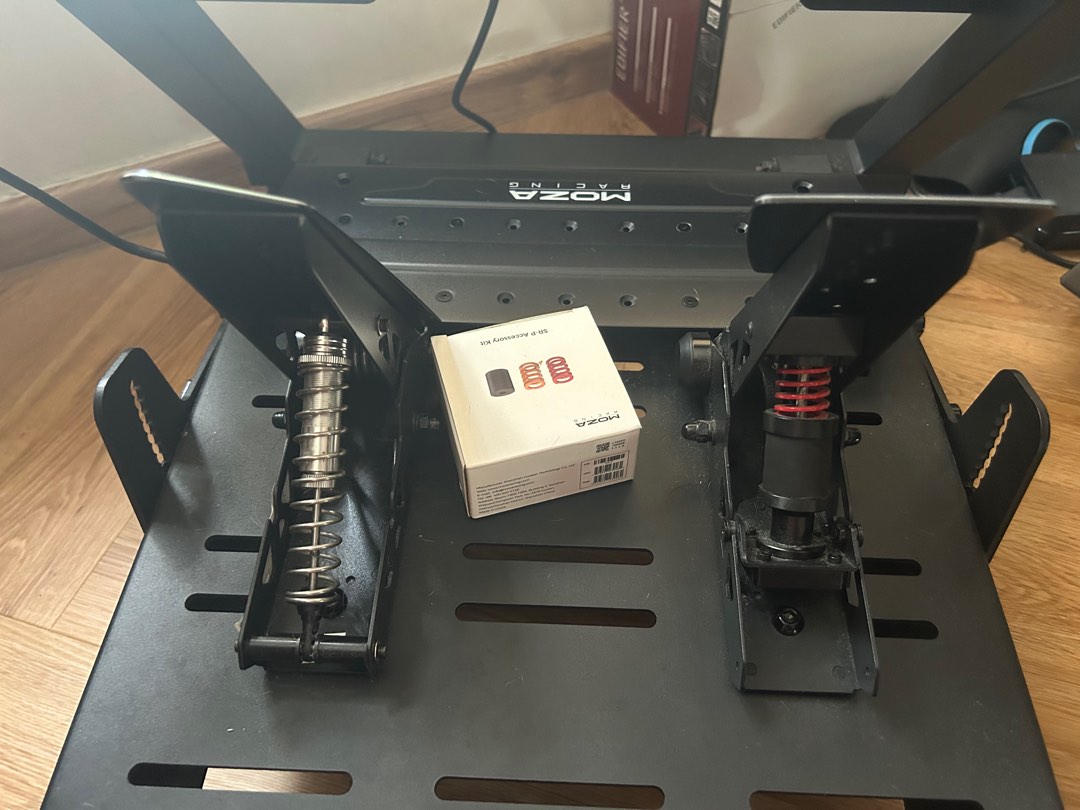 Moza SRP Pedals with throttle mod and brake upgrade kit, Video Gaming ...