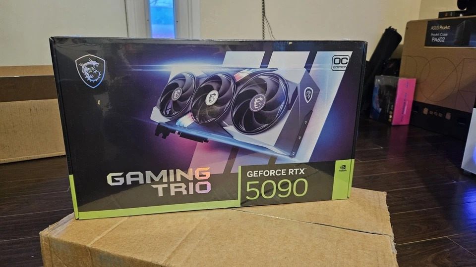 MSI NVIDIA GeForce RTX 5090 32G GAMING TRIO OC - New Sealed - Receipt ...