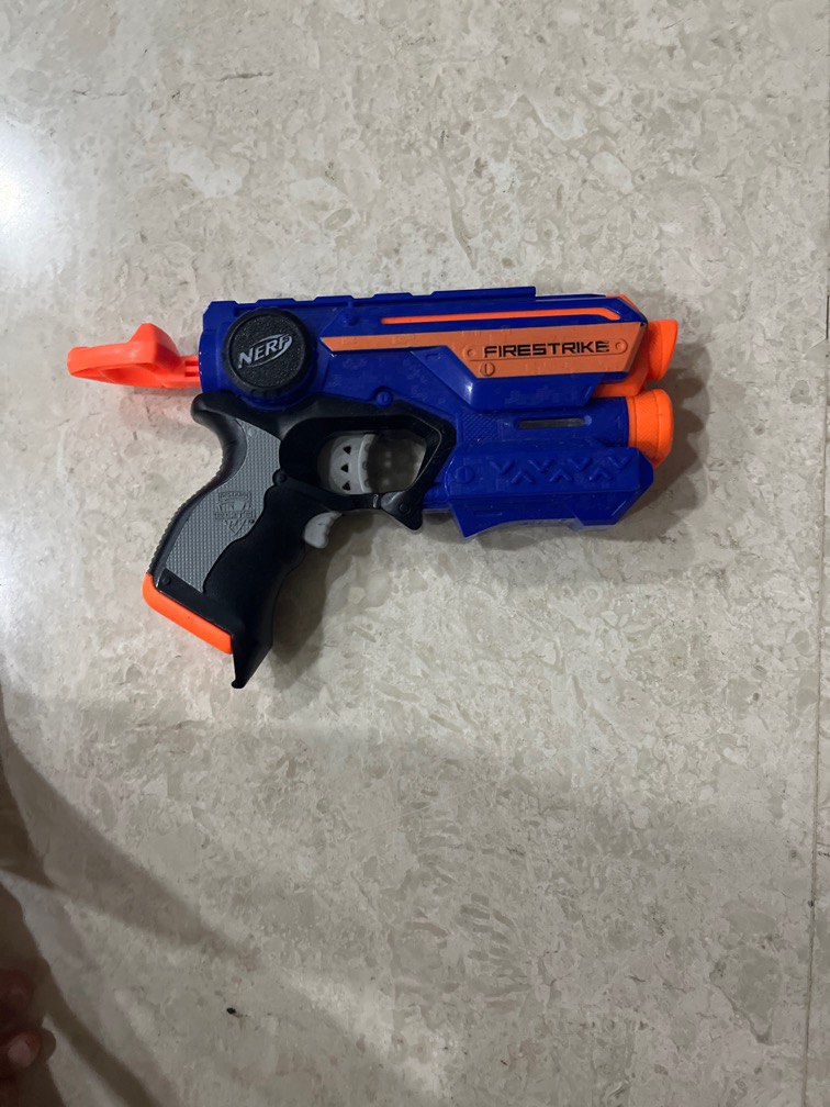 Nerf fire strike blaster gun pistol, Hobbies & Toys, Toys & Games on ...