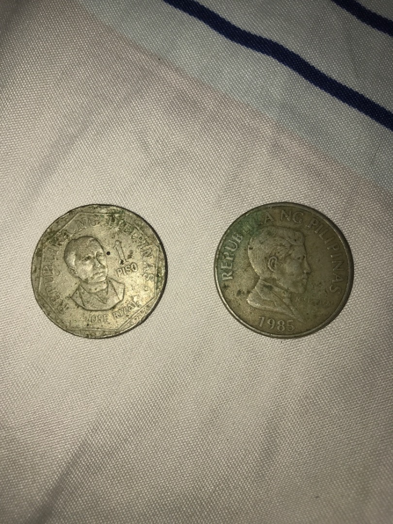 one peso old coin Jose Rizal coins, Hobbies & Toys, Memorabilia ...