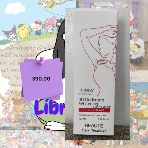 (ONHAND) MELASMA-X 3D UNDERARM WHITENING CURE CREAM, Beauty & Personal ...