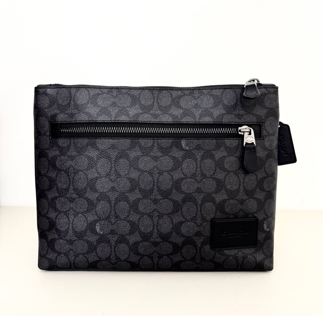 Original and brand new Coach Carrier Zip Crossbody Bag In Signature ...