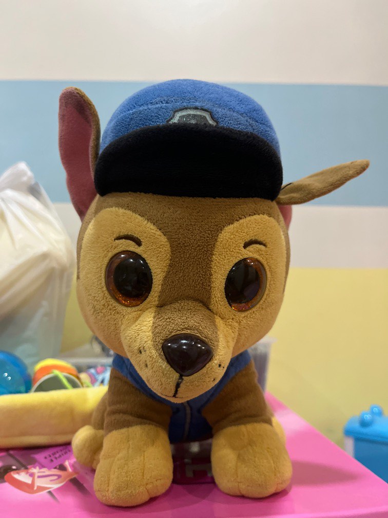 Paw Patrol Chase Ty brand, Hobbies & Toys, Toys & Games on Carousell