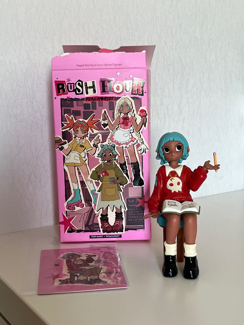 peach riot rush hour frankie tutor, Hobbies & Toys, Toys & Games on Carousell