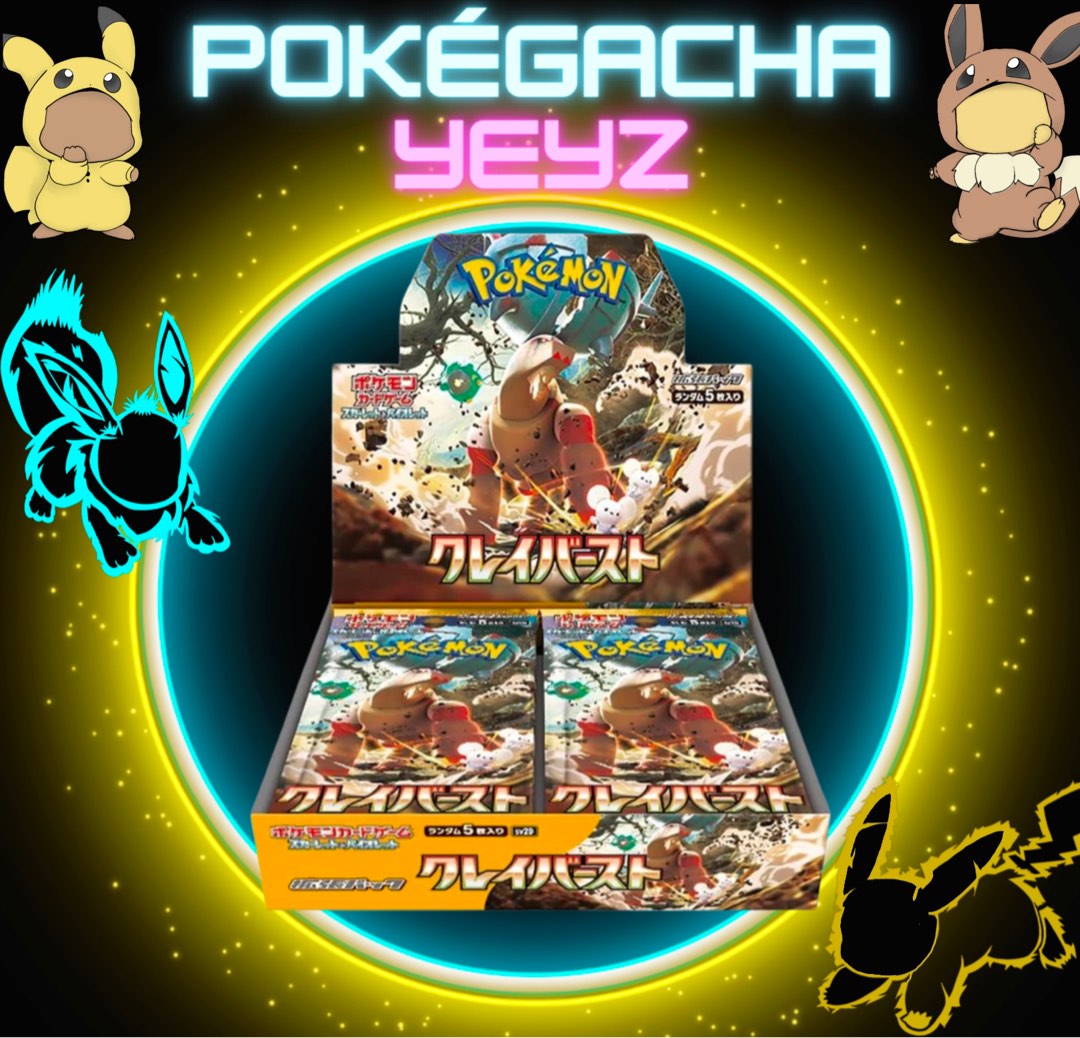 Pokemon Clay Burst Booster Box SV2D, Hobbies & Toys, Toys & Games on ...
