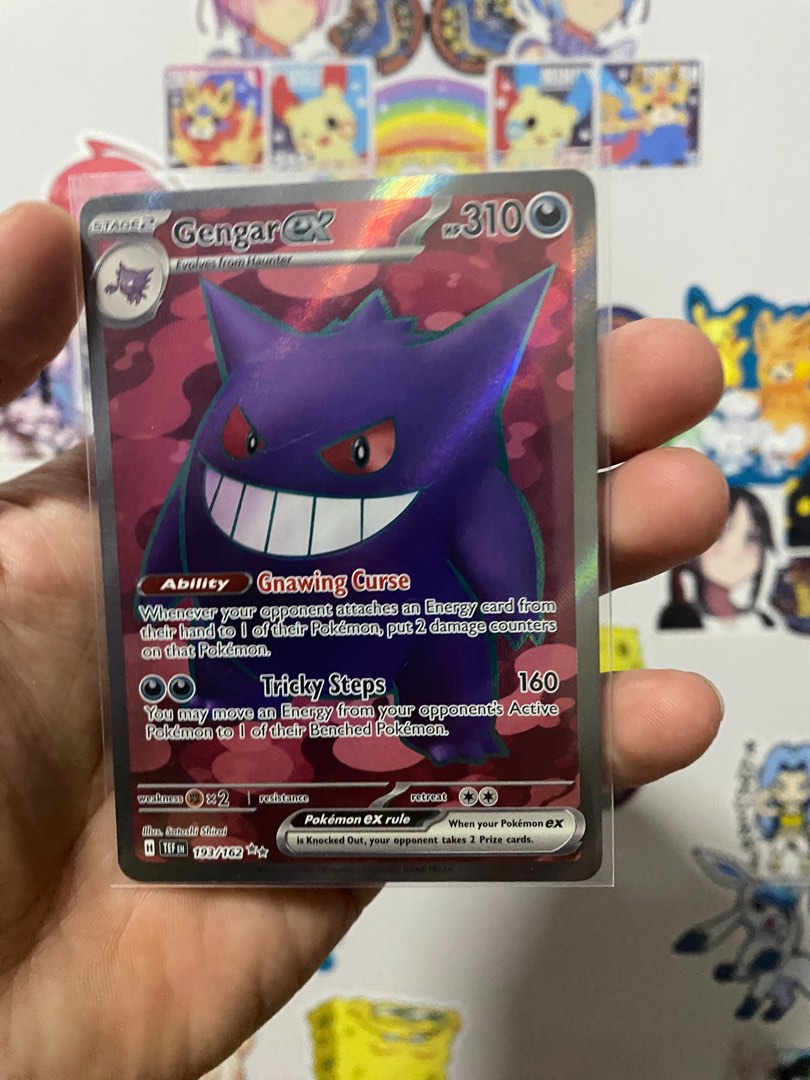Pokemon Gengar Full Art, Hobbies & Toys, Toys & Games on Carousell