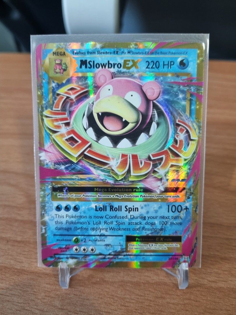 Pokemon Mega Slowbro EX Ultra Rare XY Evolutions 27/108 Card, Hobbies ...