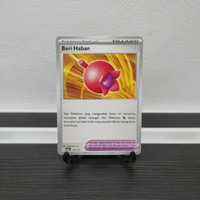 Pokemon TCG Indonesia Beri Haban SV8a Common / Poke Ball HOLO, Toys ...