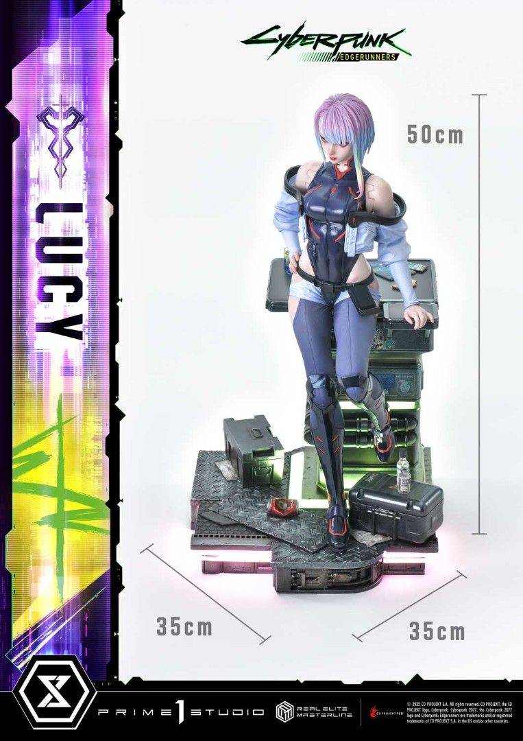 Prime1Studio Cyberpunk: Edgerunners Lucy, Hobbies & Toys, Toys & Games ...