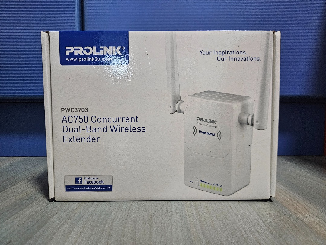 Prolink Ac Concurrent Dual Band Wireless Extender Pwc Computers Tech Parts