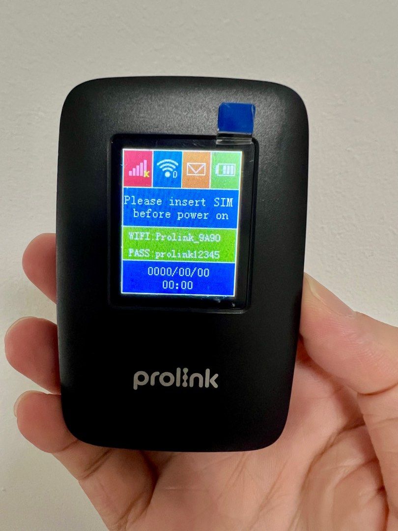 Prolink DL-7202 4G LTE mobile wi-fi router, Mobile Phones & Gadgets ...