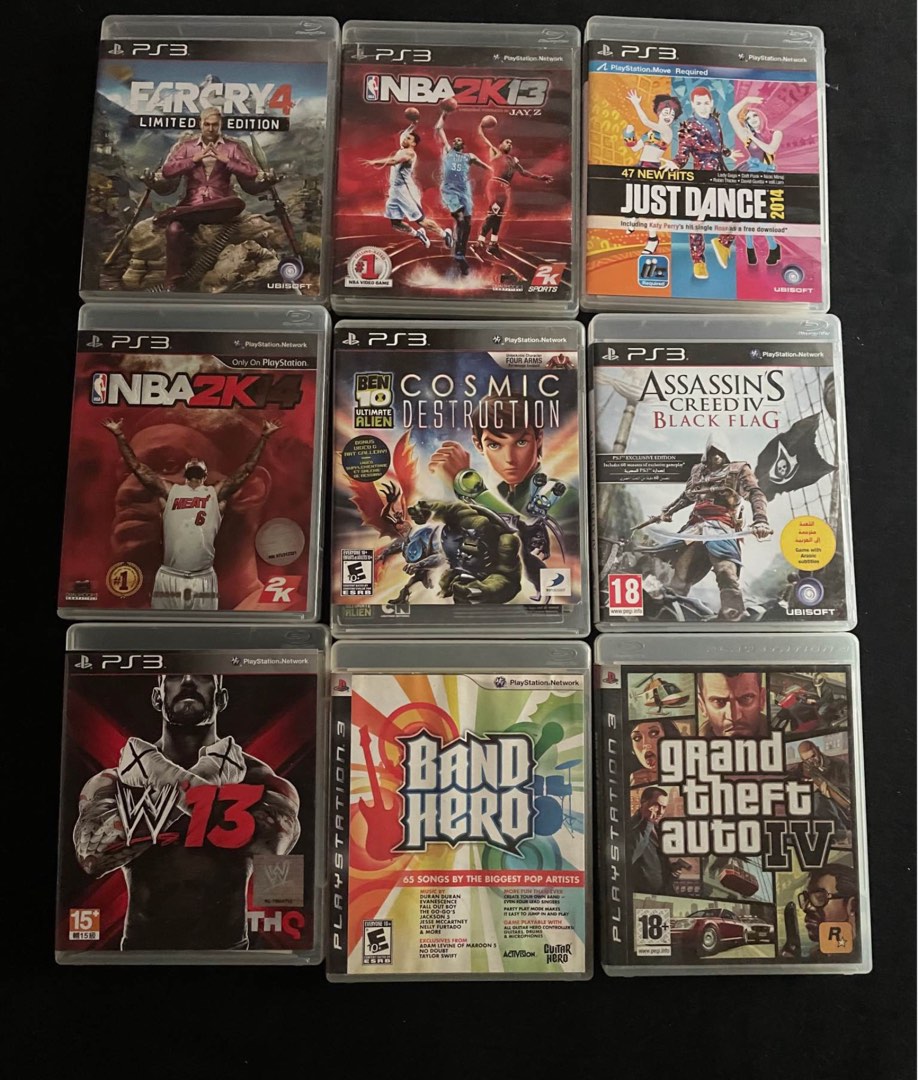 PS3 Games - 350 each, Video Gaming, Video Games, PlayStation on Carousell