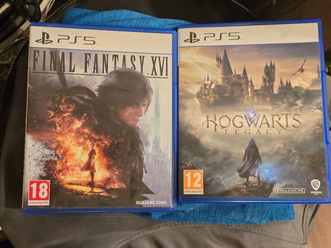 Ps5 Final fantasy xvi ff16 and hogwarts legacy, Video Gaming, Video Games, PlayStation on Carousell