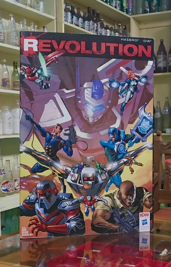 Rare Hasbro REVOLUTION ( evolution ) VISIONARIES, m.a.s.k. , g.i. joe ...