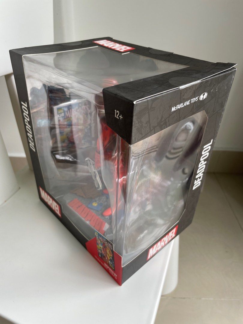 Ready stock MISB McFarlane Marvel Comics DEADPOOL 1:10TH SCALE ...