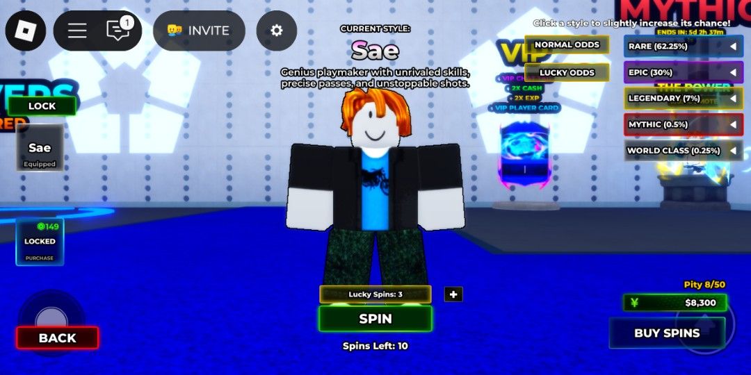 Roblox blue lock rival, Video Gaming, Video Games, Others on Carousell