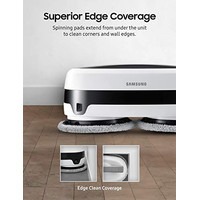 SAMSUNG Jetbot Mop, Cordless Robot Floor Cleaner, Wet Cleaning-White ...