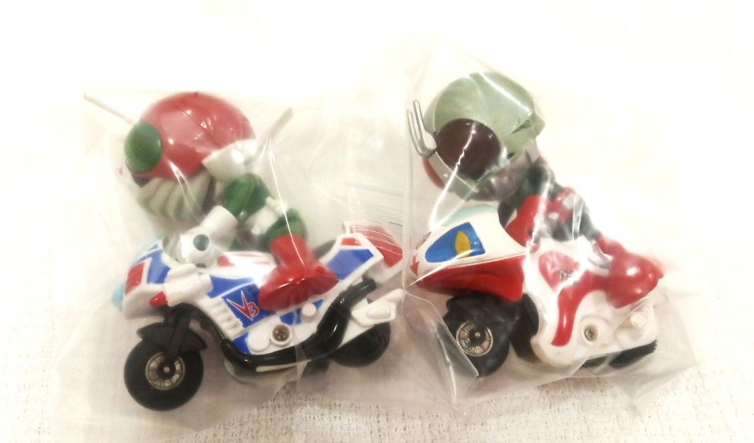 Bandai SD Chibi Hyper Hero Kattobi Kamen Rider V3 Hurricane + New Rider ...