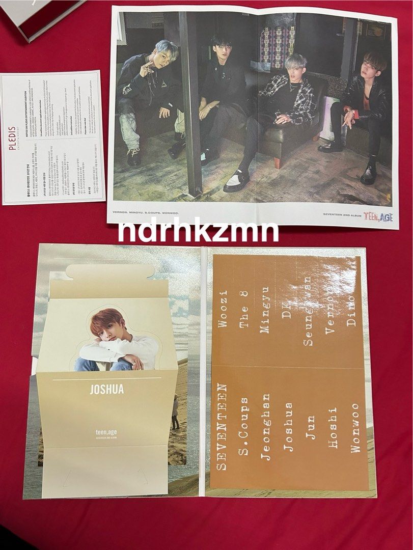 Seventeen SVT 2nd Album - Teen, Age Orange Ver., Hobbies & Toys ...