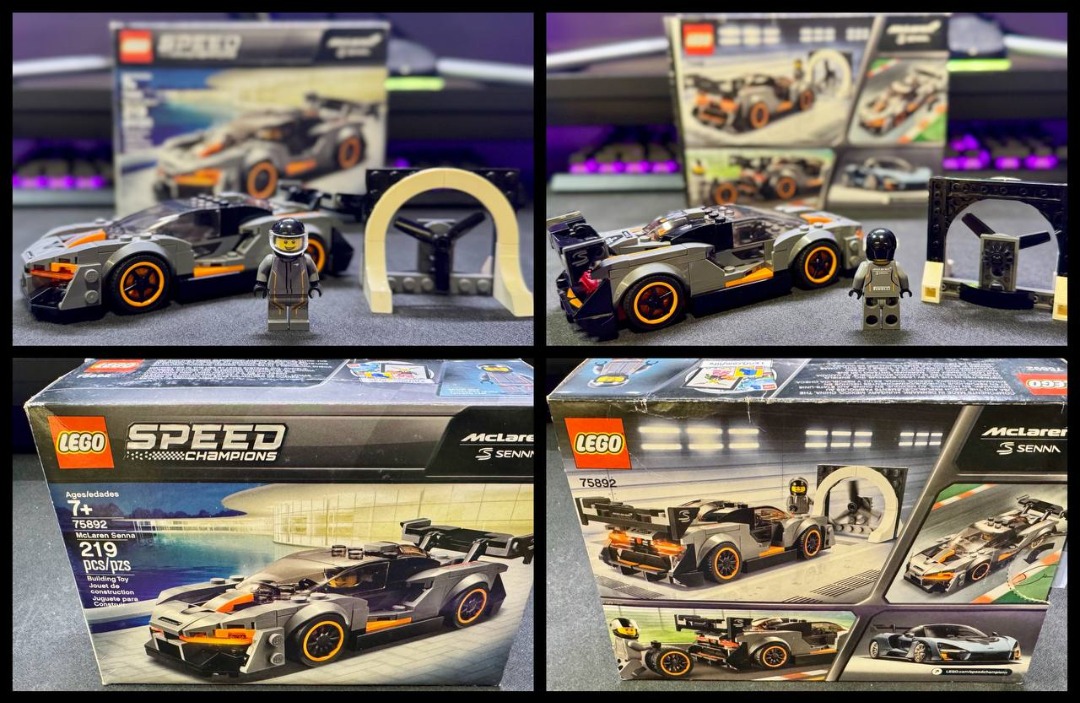 LEGO 75892 Speed Champions McLaren Senna, Hobbies & Toys, Toys & Games ...