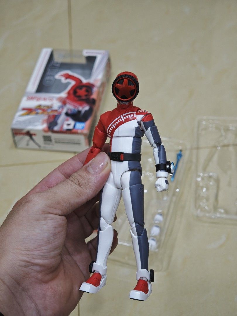 SHF Sentai Bun Red, Hobbies & Toys, Toys & Games on Carousell