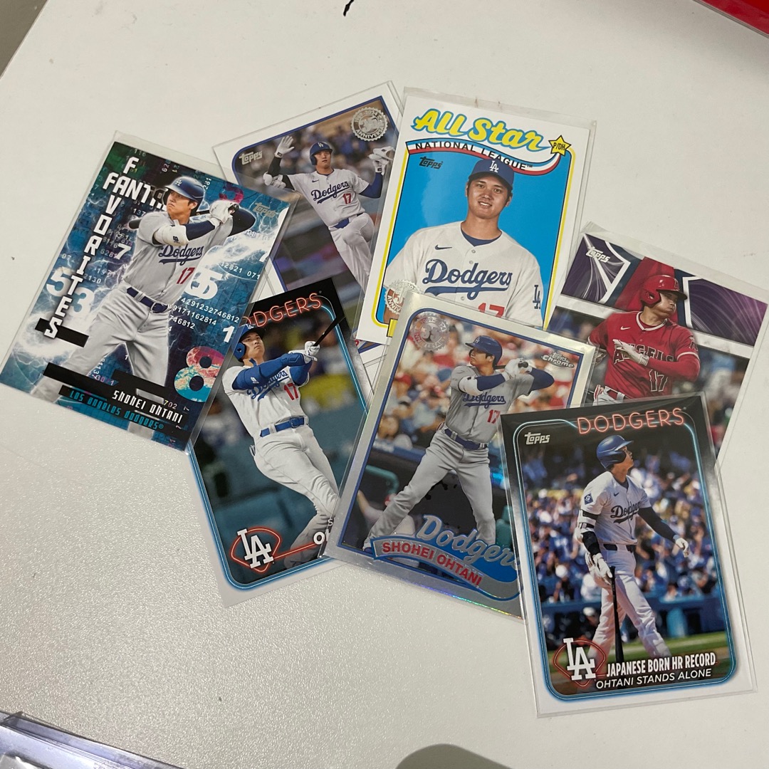 SHOHEI OHTANI PACKS MLB BASEBALL CARDS GUARANTEED HITS LOS ANGELES ...
