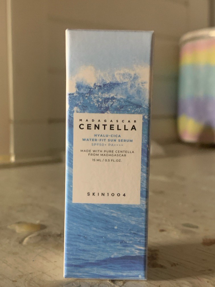 skin1004 sunscreen centella hyalu cica waterfit, Kesehatan & Kecantikan ...
