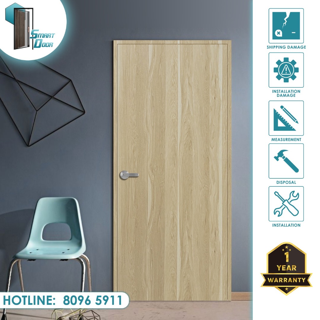 Solid Core Laminated Room Door | Includes Installation | Starting from ...