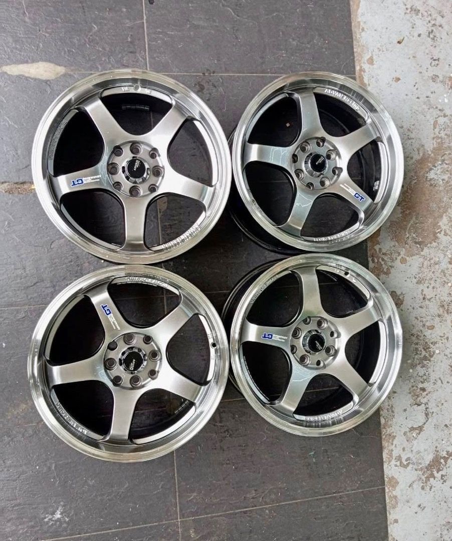 SPORT Rim ADVAN GT 16" MYVI SAGA VIOS CITY JAZZ YARIS IRIZ PERSONA ...