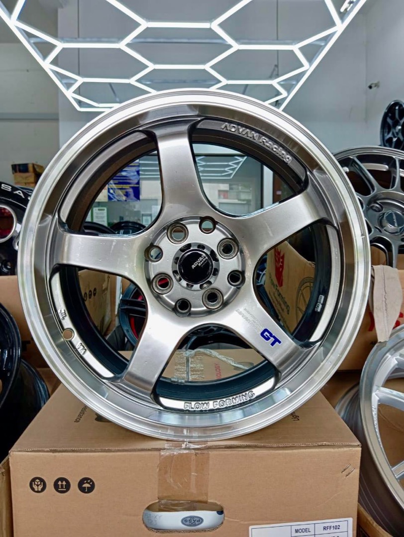 SPORT Rim ADVAN GT 16" MYVI SAGA VIOS CITY JAZZ YARIS IRIZ PERSONA ...