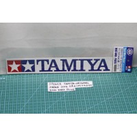 Stiker Sticker Logo Tamiya Original Japan Size 28,5x4,5Cm Dark Blue ...