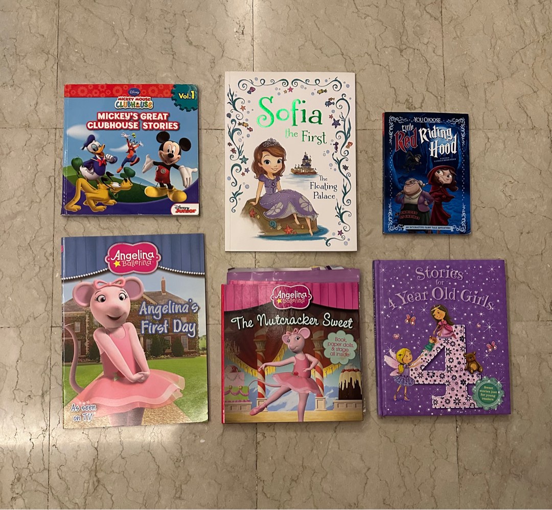 Storybooks - Sofia the First, Angelina Ballerina, Red Riding Hood ...