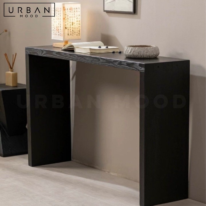 TAMER Modern Solid Wood Console Table, Furniture & Home Living ...