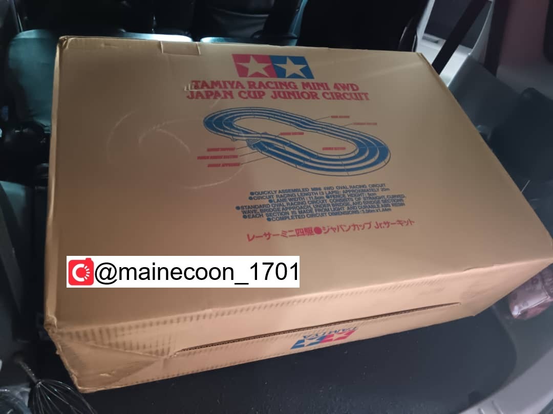 Tamiya Mini 4WD Track Japan Cup Junior Circuit Track (Red/White/Blue ...