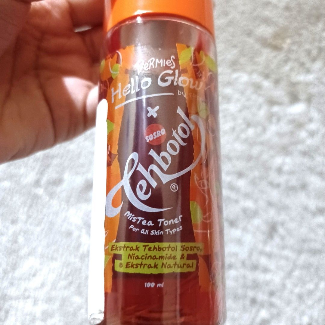 Toner Dermies Hello Glow MisTea by Erha x Teh Botol Sosro, Kesehatan ...