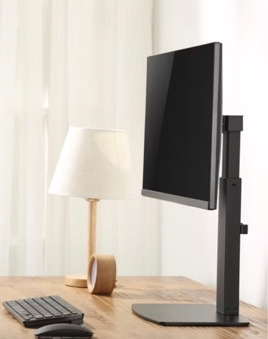 Ulti Ergo Standing Monitor Mount Desk Stand, Computers & Tech, Parts ...