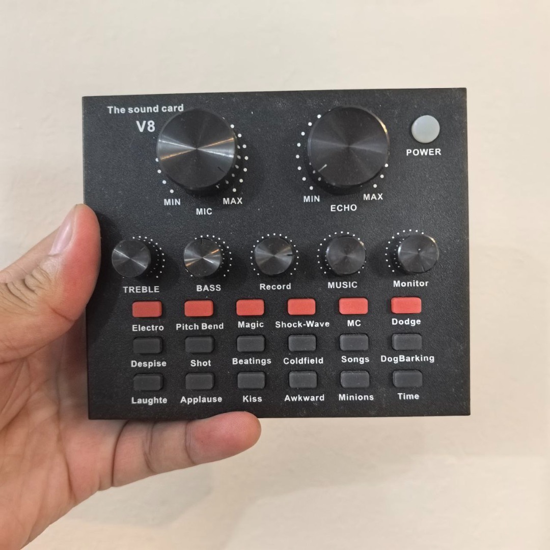 V8 Sound Card, Audio, Other Audio Equipment on Carousell