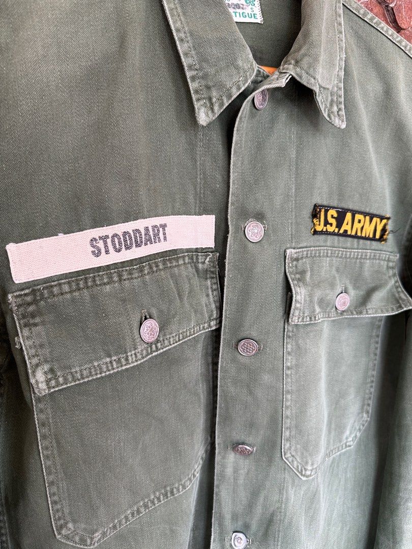 Vintage 50s US Army jacket, Men's Fashion, Tops & Sets, Vests on Carousell