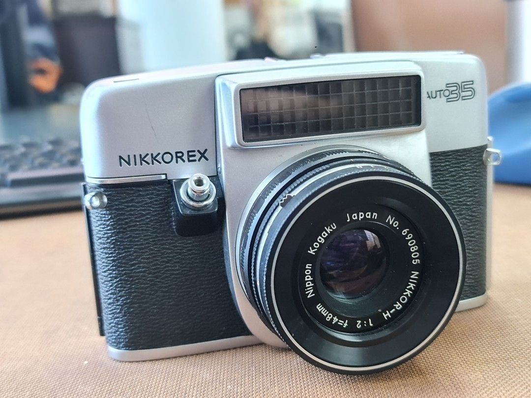 Vintage Nikon Nikkorex Auto 35 film camera with 48mm f2 lens ...