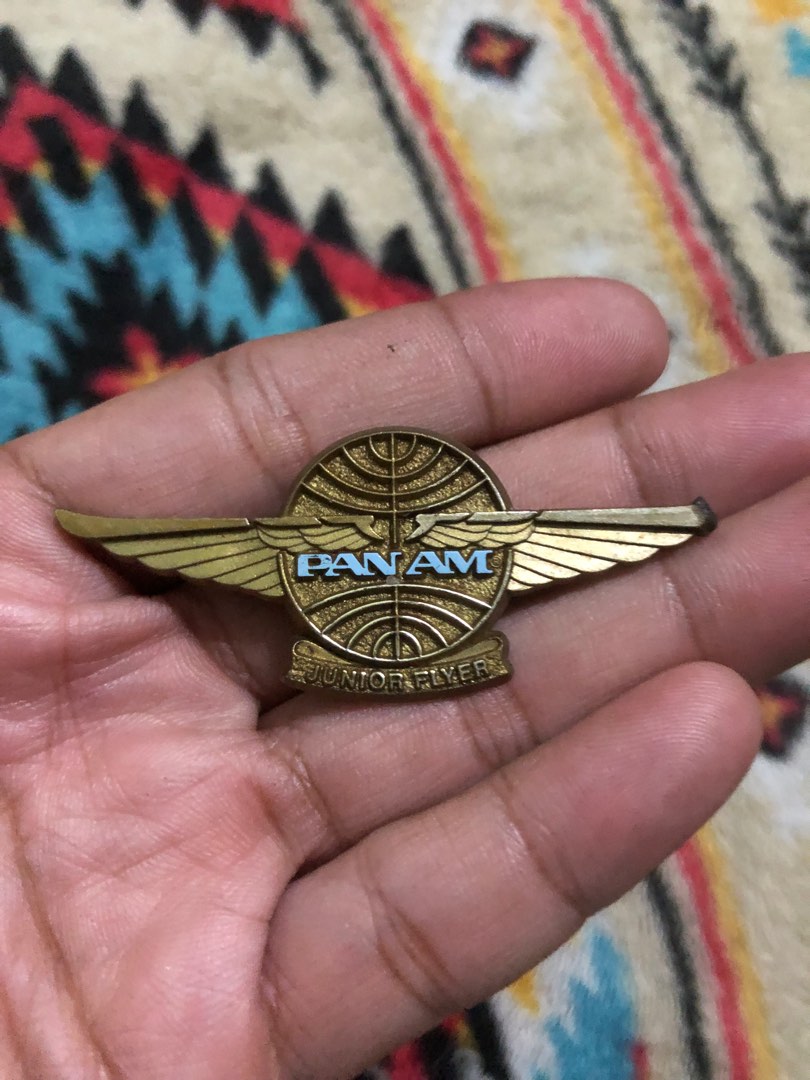 Vintage Pan Am junior collectible pin, Hobbies & Toys, Memorabilia ...