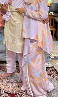 BAJU KURUNG WANZAR, Women's Fashion, Muslimah Fashion, Baju Kurung ...